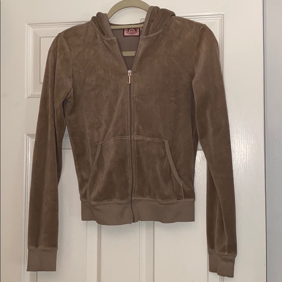 Juicy Couture | Jackets & Coats | Juicy Couture Track Jacket Velour ...
